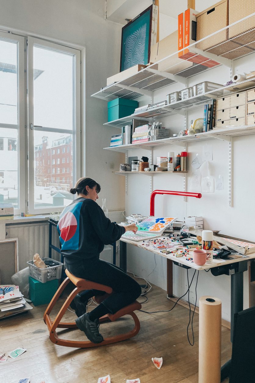 Studio Visit Linnéa Andersson - Mini Galerie